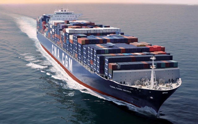 Cargo Ship Hd - 1920x1200 Wallpaper - teahub.io