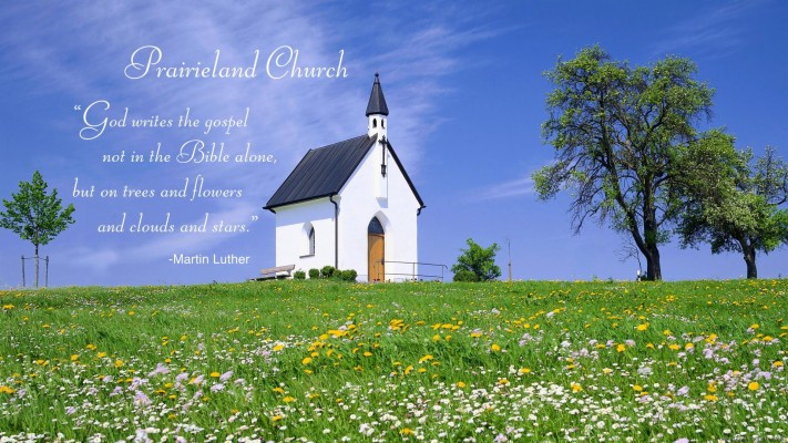 Country Church In Spring - 1920x1080 Wallpaper - teahub.io