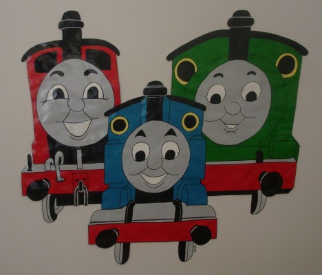 Thomas The Tank Engine Painting - 1600x1365 Wallpaper - teahub.io