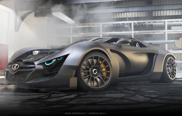 Wallpaper Lada Raver Raven Concept Car - Lada Supercar - 1920x1200 ...