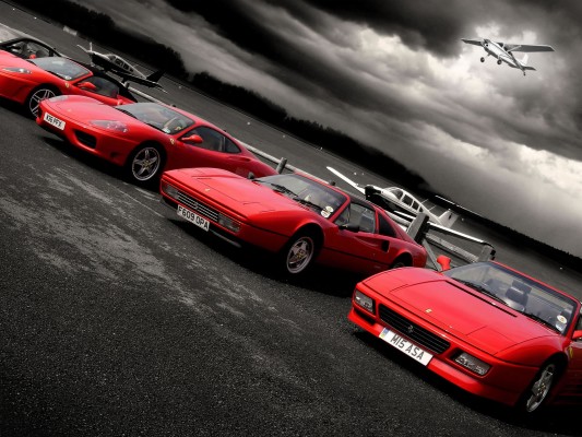 Download Wallpaper Ferrari, Testarossa, Yellow, Ferrari - Miles Davis ...