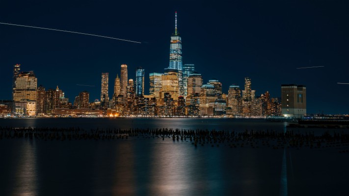 1920x1080, Late Night City Bridge View Hd Wallpaper - 1080p City Night ...