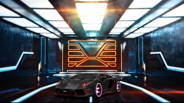 Tron Legacy Transportation System Tube Train Car Vehicle - Tron ...