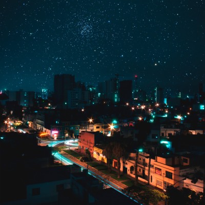 Beautiful City Night Sky - 1600x1200 Wallpaper - teahub.io