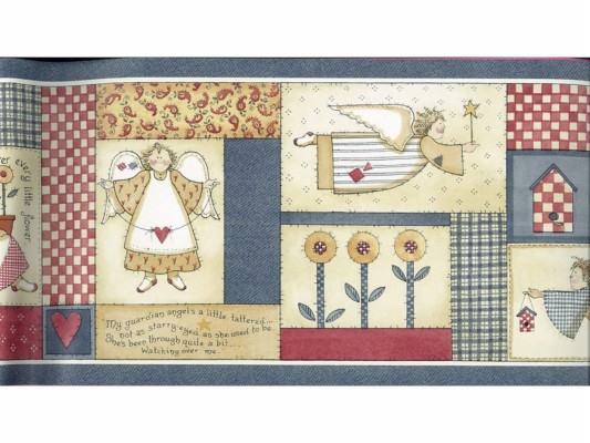 Guardian Angels Angels Pattern Patchwork - 1200x900 Wallpaper - teahub.io