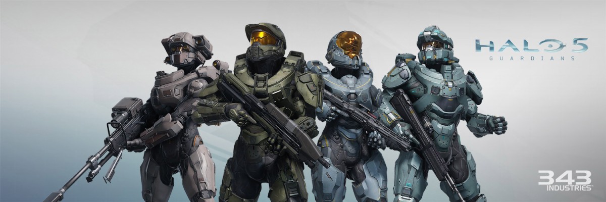 Halo 5 Blue Team Helmets - 1500x500 Wallpaper - teahub.io