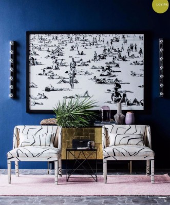Royal Blue Interior Design - 825x994 Wallpaper - teahub.io