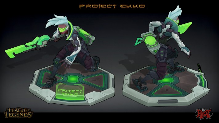 Project Ekko In Game - 1920x1080 Wallpaper - teahub.io