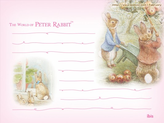 Peter Rabbit - Peter Rabbit Letter Paper - 1024x768 Wallpaper - teahub.io
