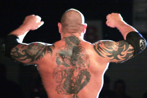 Wwe Superstar Dave Batista Tattoos Wallpapers - 1600x1067 Wallpaper ...