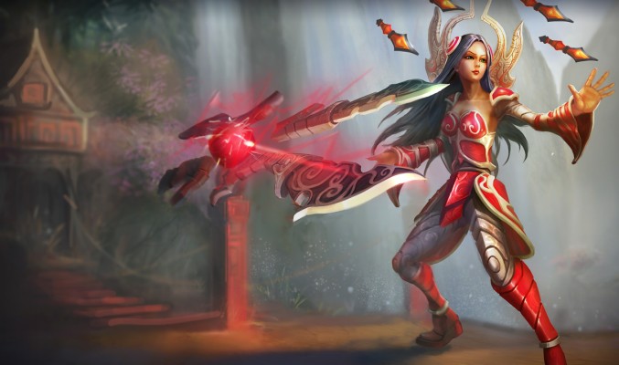 Divine Sword Irelia By Massi001 Hd Wallpaper Background - Irelia Skin ...
