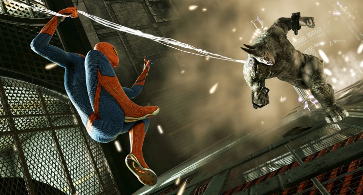 Amazing Spiderman Fight - 5280x2840 Wallpaper - teahub.io