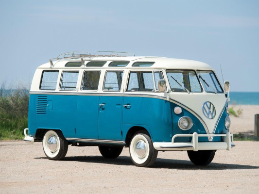 1963 67 Volkswagen T 1 Deluxe Bus Van Classic - Volkswagen Bus Front ...