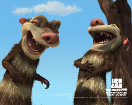 Crash And Eddie - Brothers From Ice Age - 1280x1024 Wallpaper - teahub.io