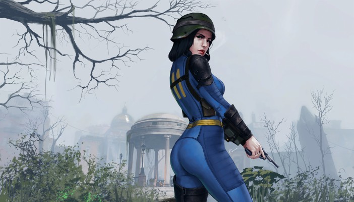 Fallout Female Sole Survivor - 1920x1094 Wallpaper - teahub.io