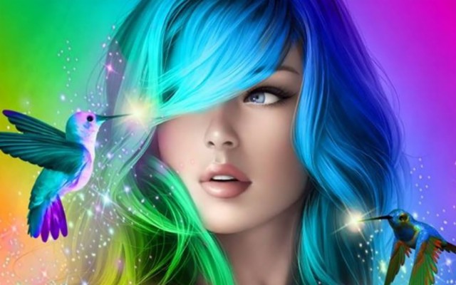 Wallpaper Et Fond D Écran Femme Féerique Fantasy - Fantasy Woman ...