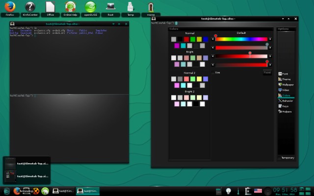 Opensuse Classical Theme With New Terminology Features - Opensuse ...