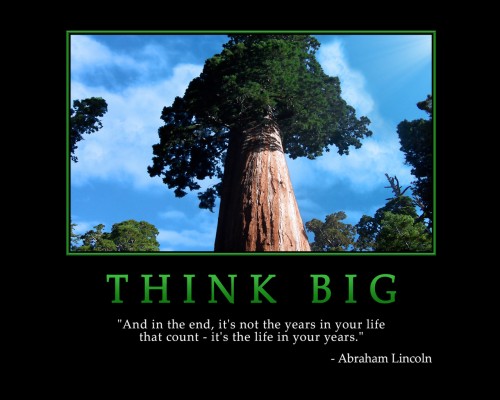 Think Big Motivation Quotes - 1280x1024 Wallpaper - teahub.io