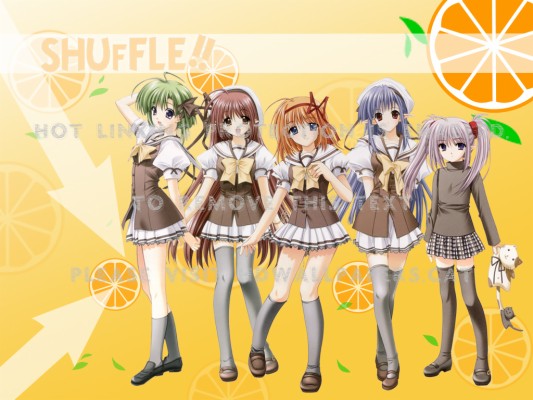 Shuffle Anime - 950x1534 Wallpaper - teahub.io
