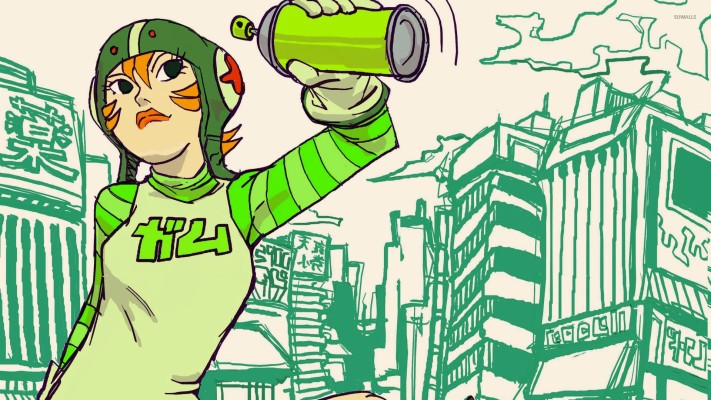 Jet Set Radio Style - 1920x1080 Wallpaper - teahub.io