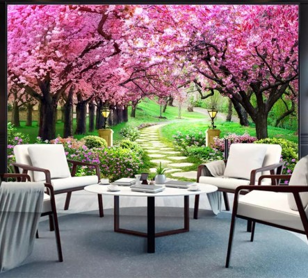 Nature Flower Forest Background - 919x828 Wallpaper - teahub.io