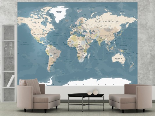 World Map Wallpaper, Textography World Map Wallpaper - World Map ...