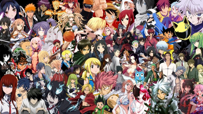 Anime Mix Wallpaper Hd - 1920x1080 Wallpaper - teahub.io