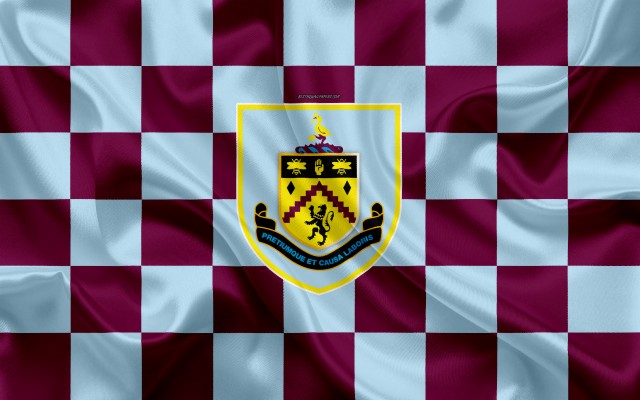 Burnley Fc, 4k, Logo, Creative Art, Blue Burgundy Checkered ...