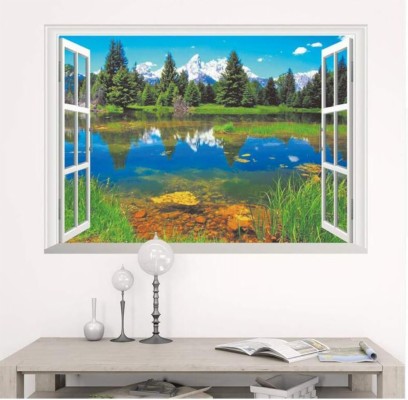 Fake Window Decor For Office - 791x789 Wallpaper - teahub.io