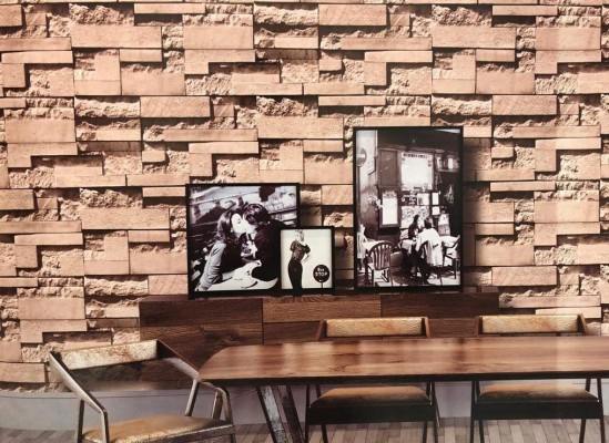 Fab Walls 3d Effect Real Looking Stone Effect Wallpaper - Wall ...