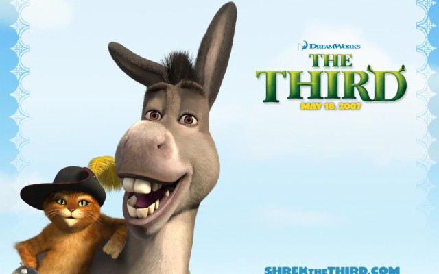 Shrek Widescreen Wallpaper - Shrek Donkey Puss In Boots - 1920x1200 ...