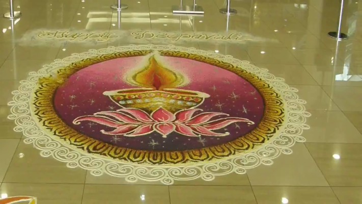 New Design Deepavali Kolam - 1280x720 Wallpaper - teahub.io