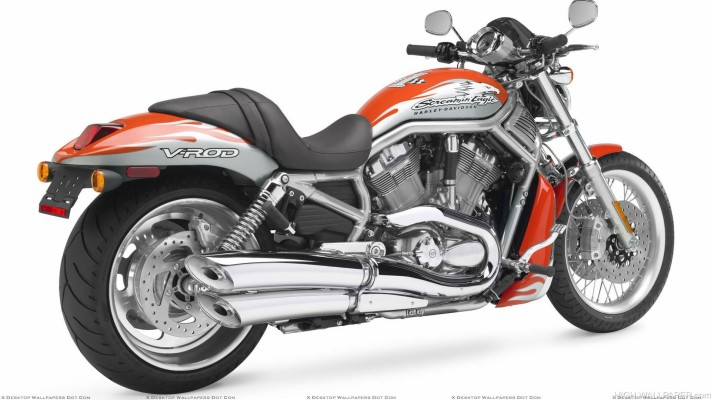 Harley Davidson V Rod Orange - 1920x1080 Wallpaper - teahub.io