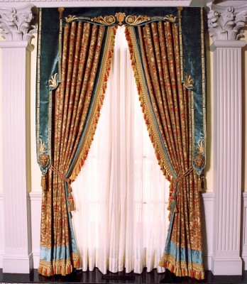 Italian Renaissance Curtain With Lambrequin - 979x1124 Wallpaper ...