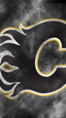 Calgary Flames Circle Logo - 540x960 Wallpaper - teahub.io