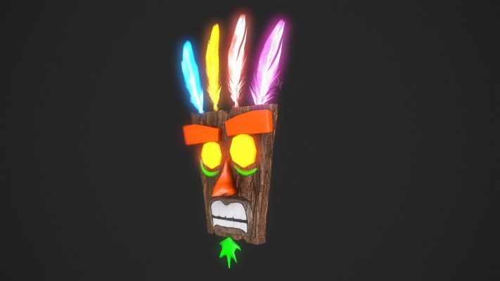 Aku Aku Art - 677x947 Wallpaper - teahub.io