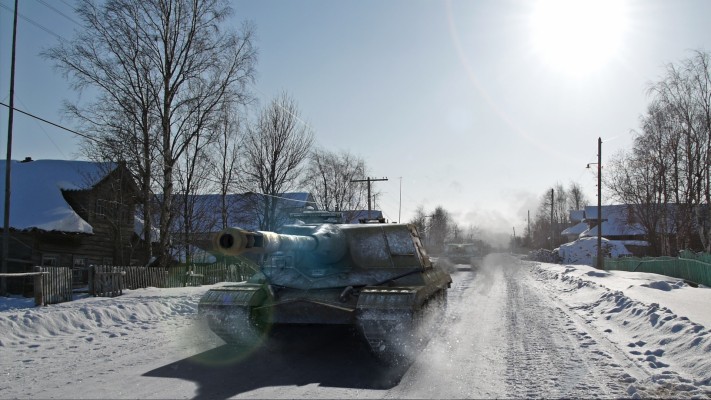 Wallpaper World Of Tanks, Soviet Tank, Snow, Winter - World Of Tanks ...
