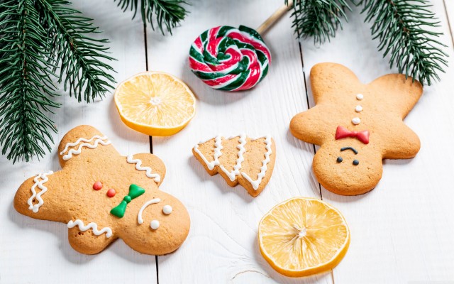 Winter Gingerbread Wallpaper Hd - 3840x2400 Wallpaper - teahub.io