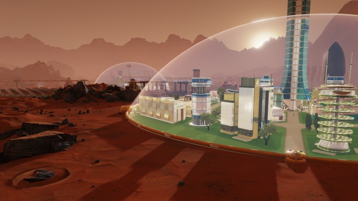 Surviving Mars Xbox 360 Wallpaper - Future City On Mars - 1920x1080 ...