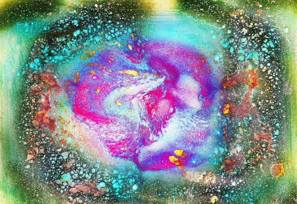 Finger Painting Abstract Art - 768x1024 Wallpaper - teahub.io