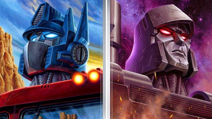 Optimus Prime And Megatron Dual Monitor Wallpaper - Transformers ...