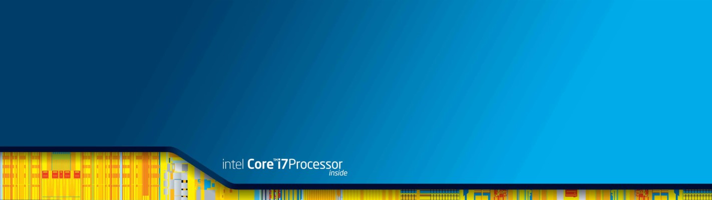 Intel Core I7 Processor Inside Dual Monitor Wallpaper - Dual Monitor ...