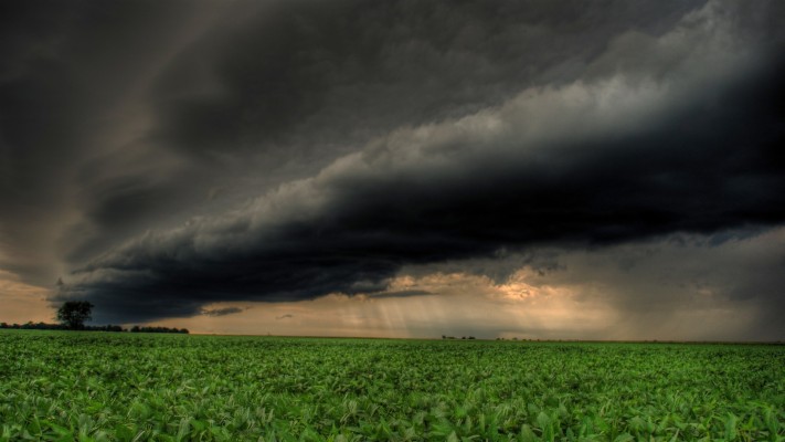 Dark Clouds Over Field - 1920x1080 Wallpaper - teahub.io