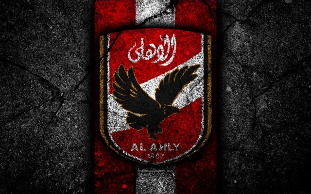 4k, Fc Al Ahly, Logo, Egyptian Premier League, Epl, - Al Ahly Wallpaper Hd - 3840x2400 Wallpaper ...