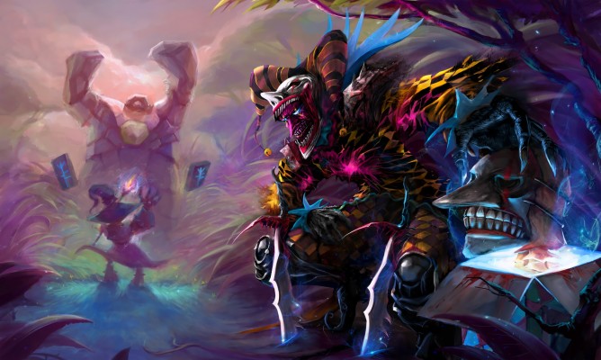 Royal Shaco Splash Art League Of Legends Artwork Wallpaper - Lol Shaco ...