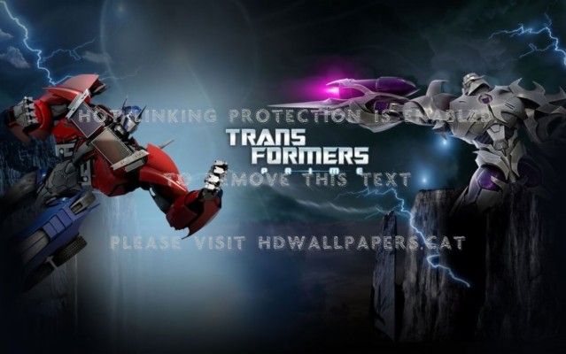 Optimus Prime And Megatron Dual Monitor Wallpaper - Transformers ...