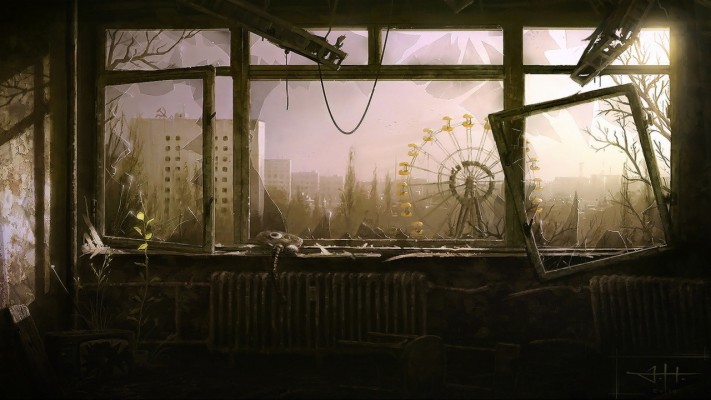 Post Apocalyptic Window - 1280x720 Wallpaper - teahub.io