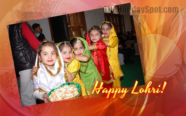 Lohri Celebration Of Kids - Lohri Kids - 1280x800 Wallpaper - teahub.io