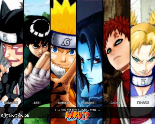 Naruto And Genin Large - Sasuke Lee And Naruto - 1280x1024 Wallpaper ...