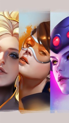 Overwatch All Girls - 1440x2560 Wallpaper - teahub.io